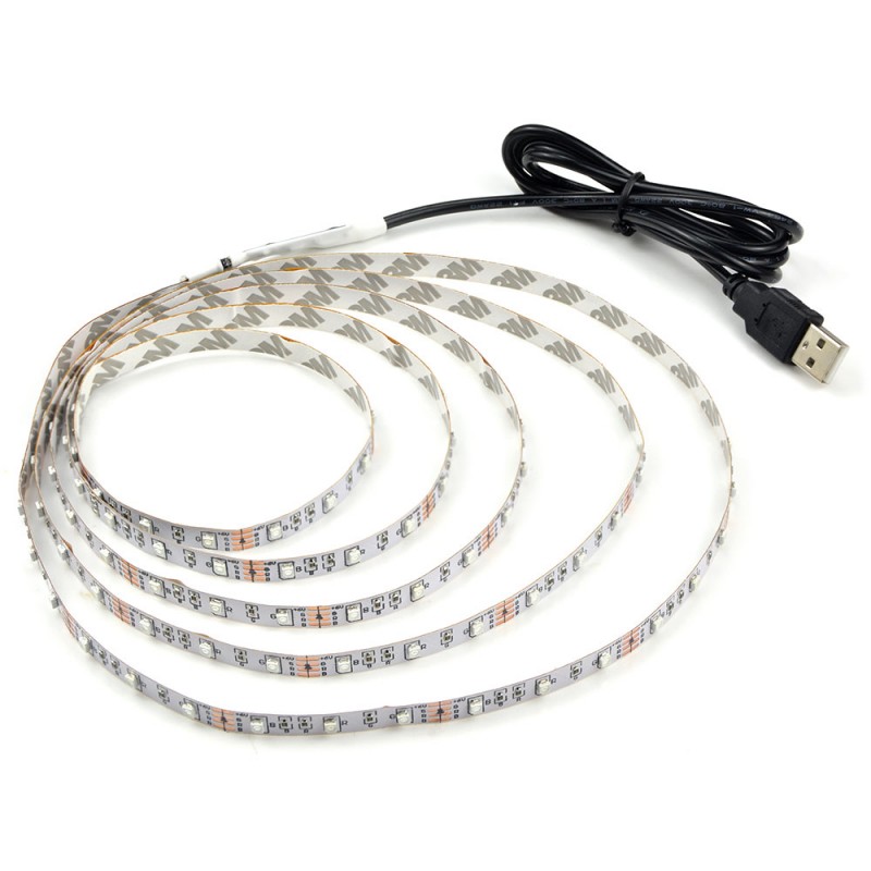 Flexible USB LED Strip lamp 2835SMD DC5V