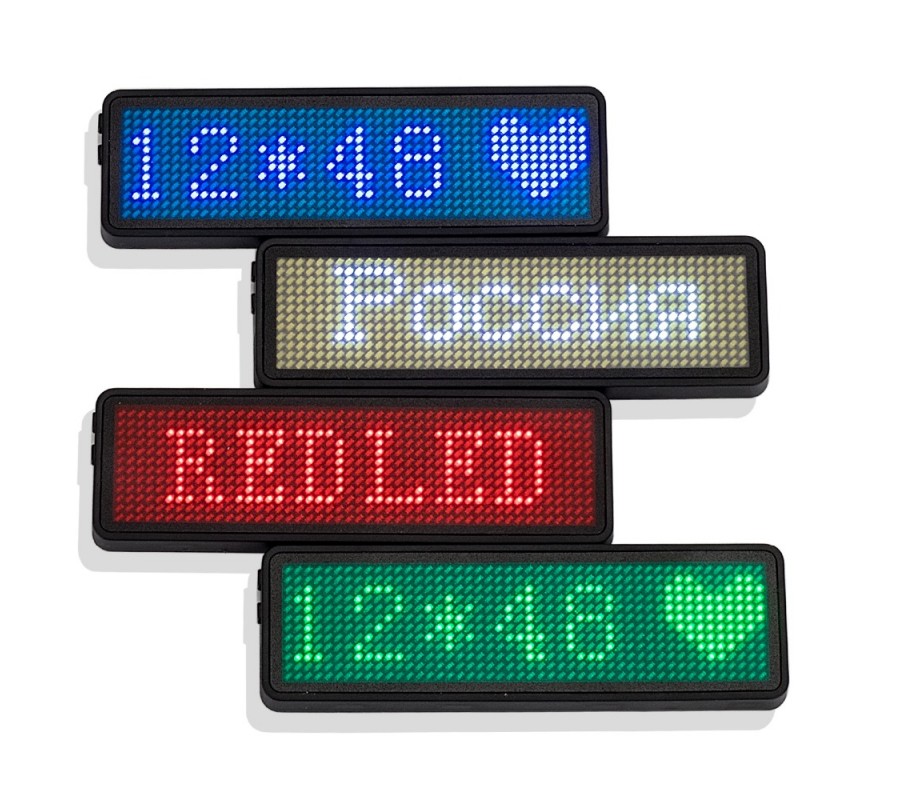 LED Name Badge